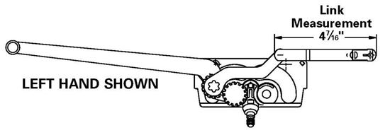 Semco Window Parts Semco Casement Dual Arm Operator
